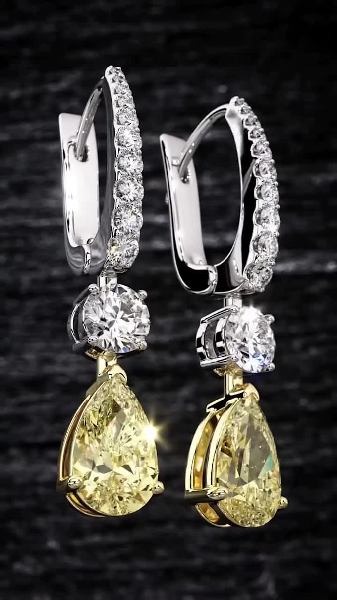 Create realistic 3d jewelry animation, diamond ring animation, 3d ...