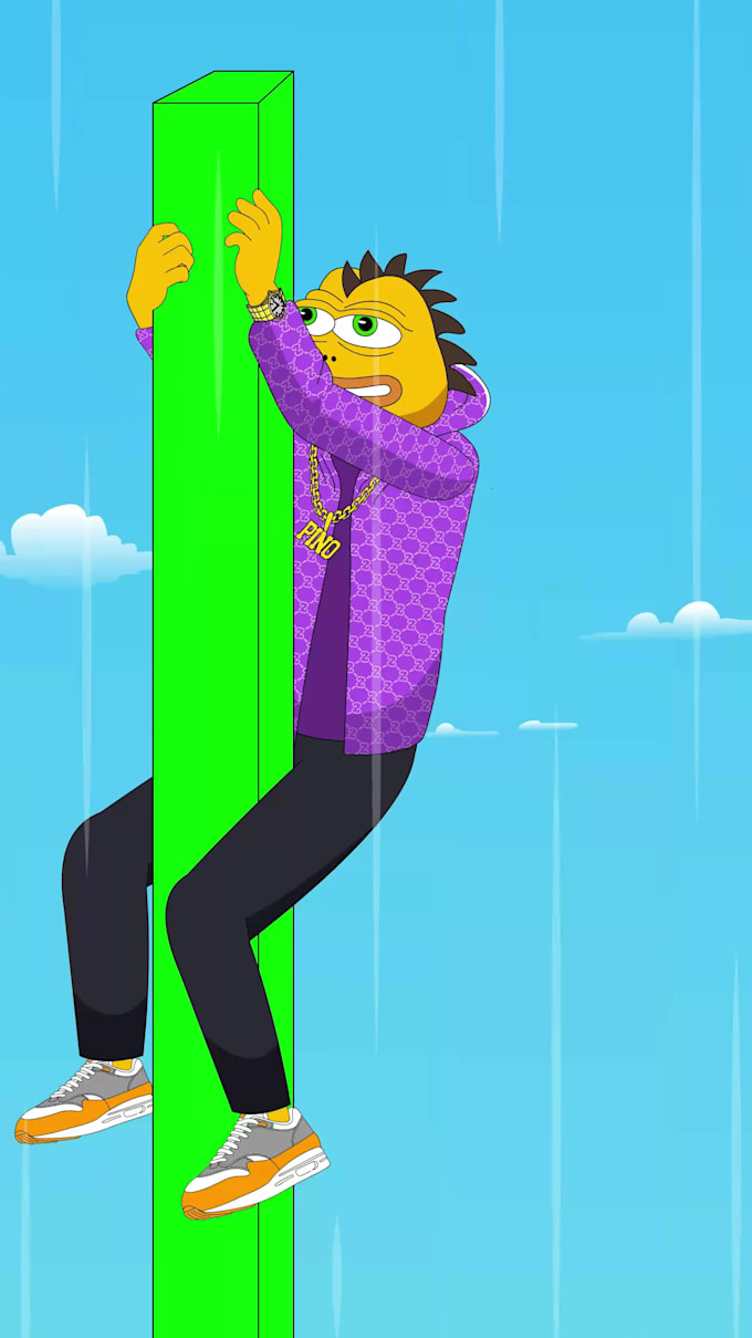 Do memecoin crypto 2d animation by Jamesanimator10 | Fiverr