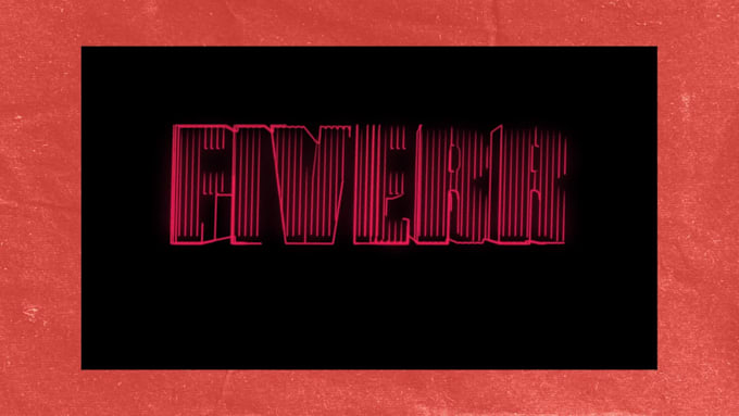 2d, 3d text animation and logo motion design for your brand by Kniazhev ...