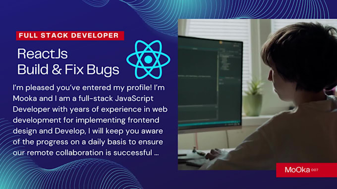 Be your reactjs developer, build and fix bugs by Mooka007 | Fiverr