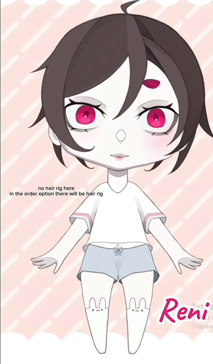 Chibi vtuber model for you by Sweetbun199 | Fiverr