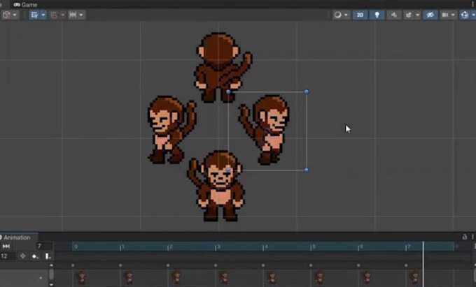 Create pixel art, pixel character design sprite assets or animations ...