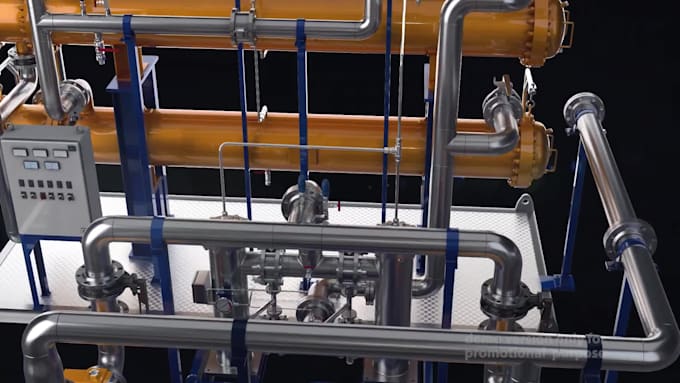 Create a professional 3d industrial animation video for oil and gas ...