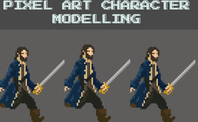 Create 2d pixel art character, 2d pixel game art animation, 2d pixel ...