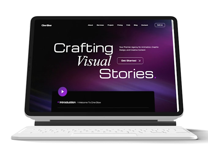 Create a premium, fully optimized, and elegant website by ...