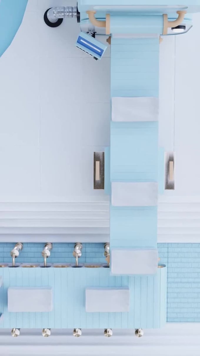 Best 3d industrial animation factory manufacturing process mechanical ...