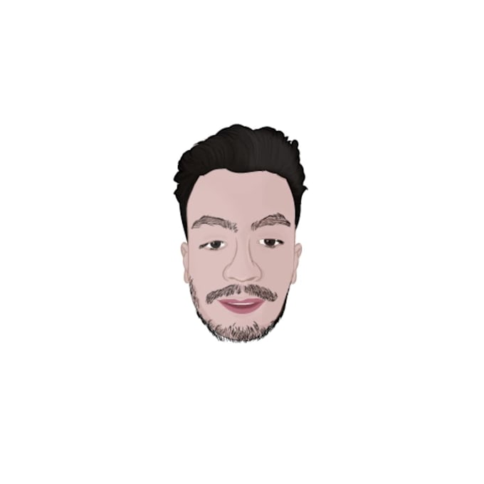 Create beautiful 2d vector portrait and animation for you by ...
