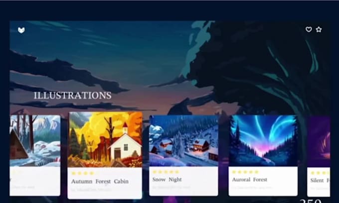 Develop a website with interactive 3d animation next js, react tailwind ...