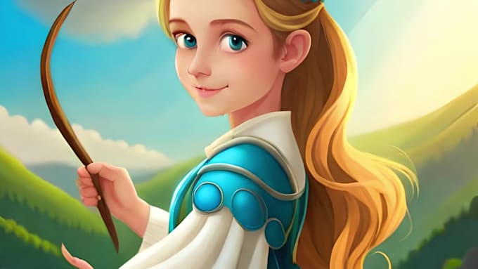Generate custom realistic cartoon portraits with prompt by Sparrowco ...