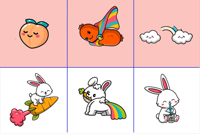 Create cute animated gif and custom logo animation by Chyndiaugustien ...