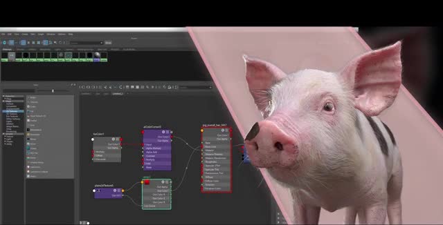 Create 3d animal model, creature with realistic fur, xgen hair, animal ...