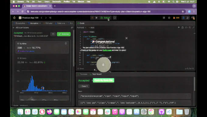 Teach python, dsa and leetcode by Richardmantik81 | Fiverr