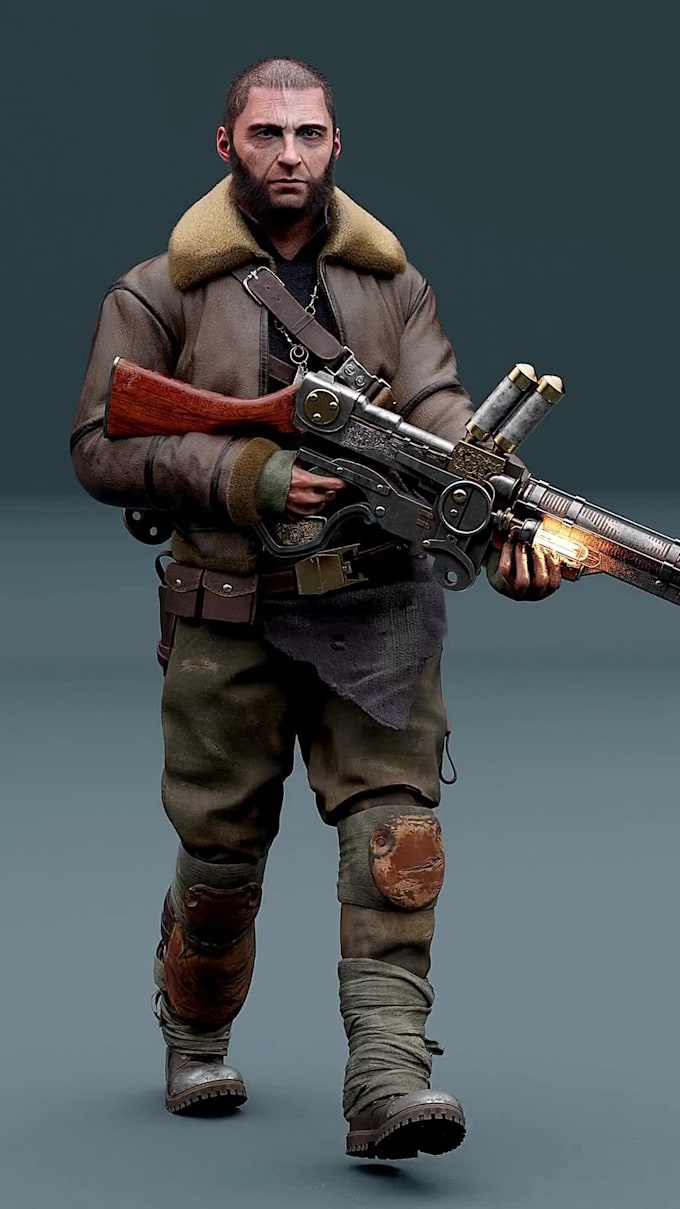 Create 3d character rigging and animation in blender,unreal engine and games by Azir43 | Fiverr