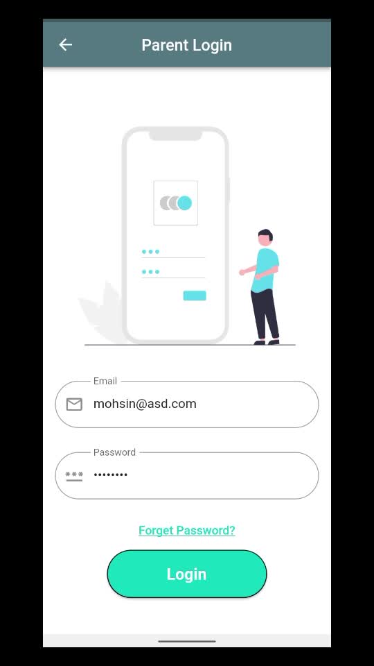 Child monitoring live location and location history in flutter by ...