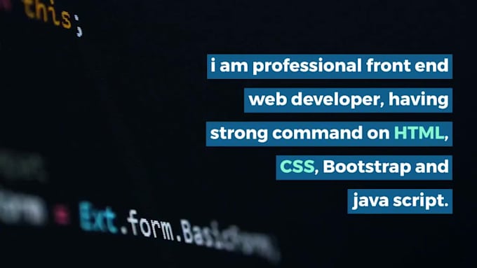 Do Responsive Front End Web Designing In React Html Css Bootstrap Js