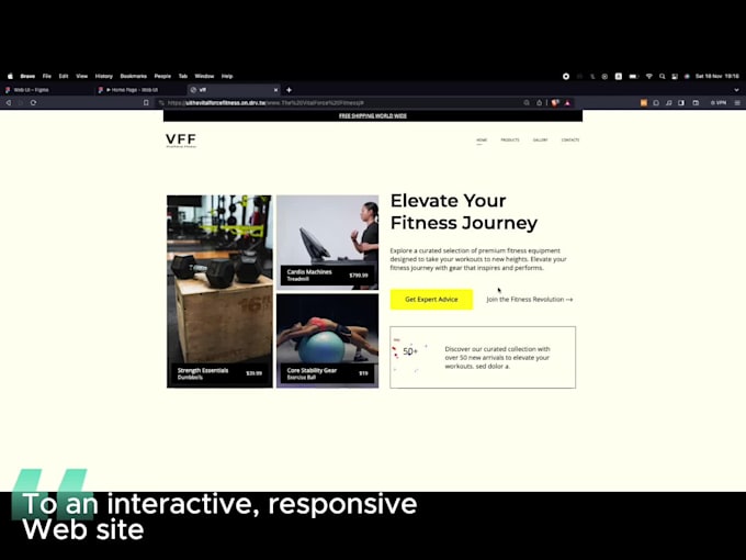 Figma To Html Css Javascript Frontend Web Development By Uidesi9n