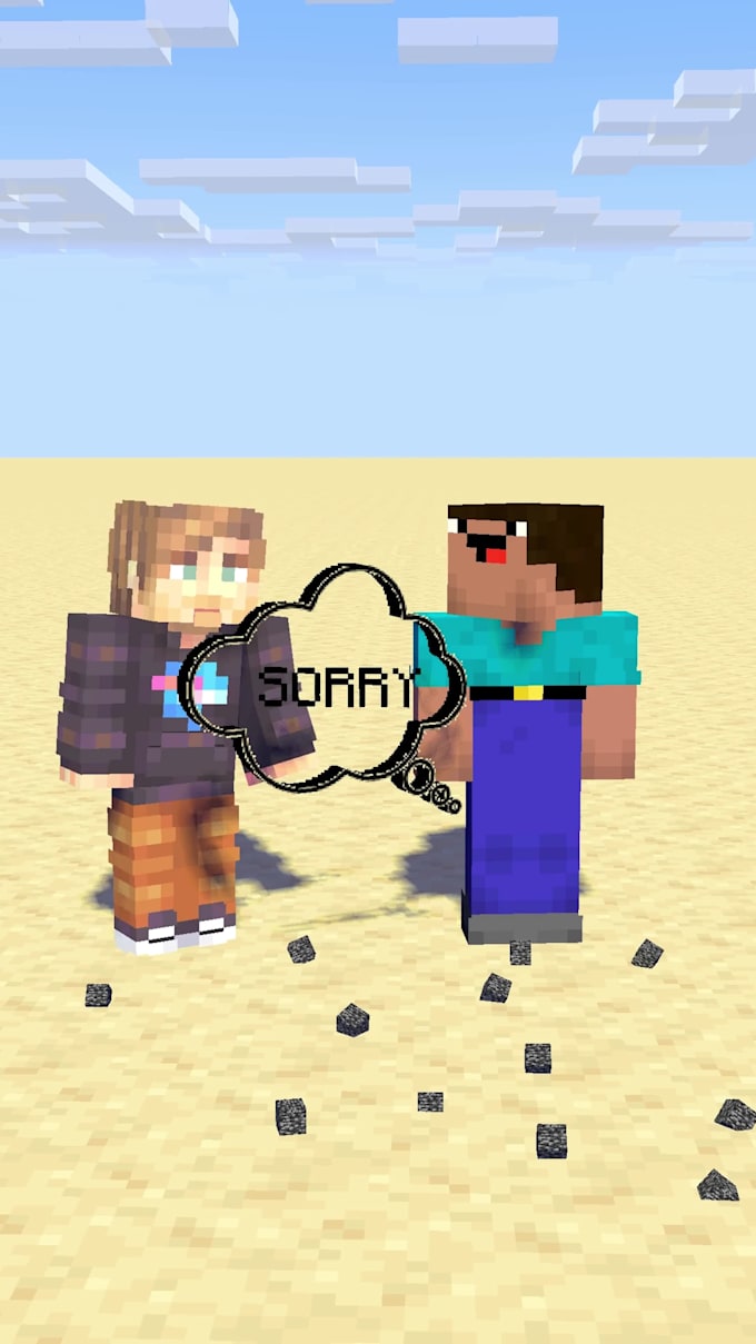 Make a funny minecraft short animation for your channel by ...