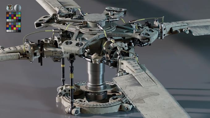 Model and texture a realistic 3d hard surface asset by Serenvisuals ...