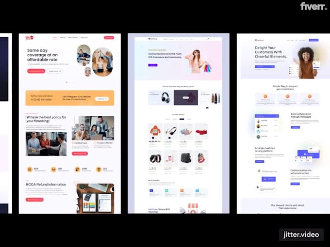 Do responsive ui ux design for your app or website in figma by Tanzila90 | Fiverr