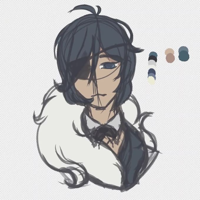 Draw whatever character you want by Pngzale | Fiverr