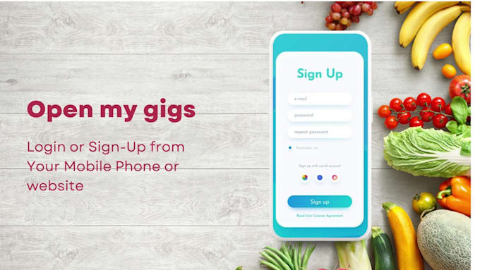 Create responsive and animated login, signup and register form for website by Amirhussain750 ...