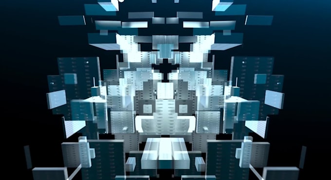 Create 3d tech logo reveal animation by Marvinbrylle | Fiverr