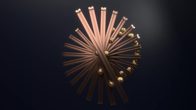 Create stunning 3d abstract animation, motion graphics, and visual ...