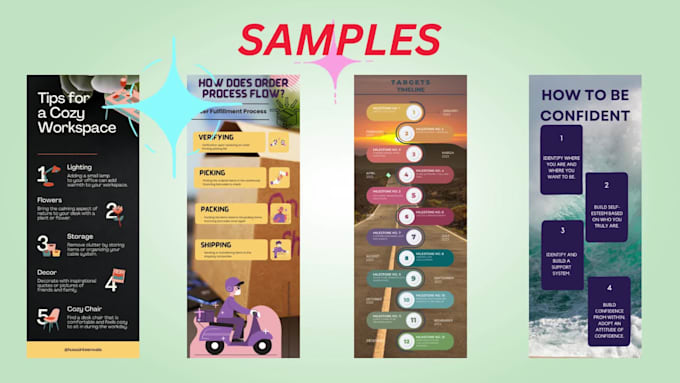 Design canva infographic, piechart, flowchart and diagrams by ...