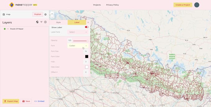 Develop professional web gis map application by Anupdahal | Fiverr