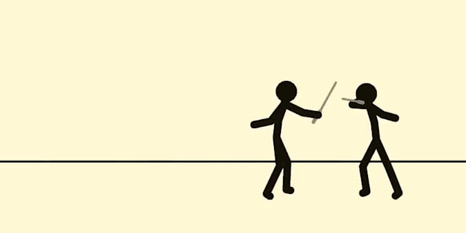 Create custom 2d stick figure animation stickman animation 2d stickman ...