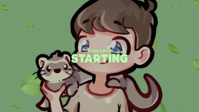 Create a full screen animated looping overlay for stream by ...