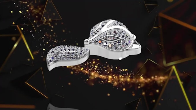Render realistic 3d jewelry animation, cgi jewelry design, 3d jewelry ...