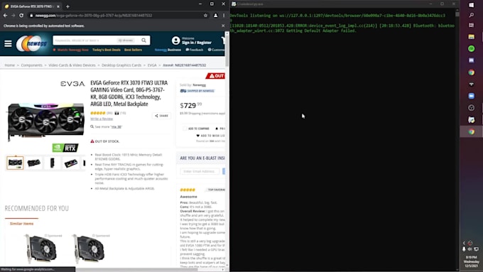 Make a auto scalper bot for gpus, cpus, consoles by Dkuflu | Fiverr