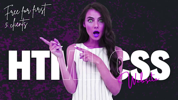 Create a responsive html css website from your design by Samianadeem247 | Fiverr