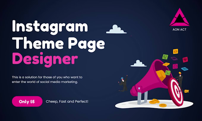 Design your instagram account by Businesssman | Fiverr