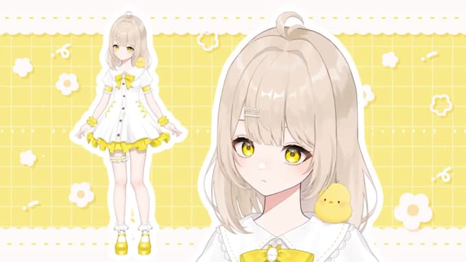 V tuber rigging 2d v tuber model vtuber commission png vtuber nsfw art ...