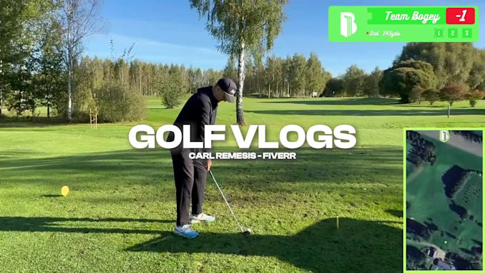 Edit your golf videos with tracers, scoreboard and more by Golfbycarl ...