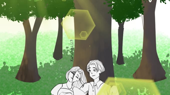 Digital art anime or manga style by Xiosioro | Fiverr