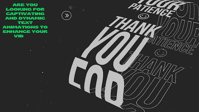 Create typography animated video by Style_stamp | Fiverr