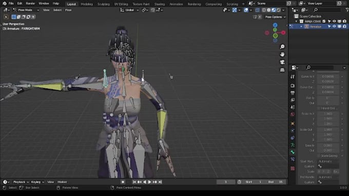 Rig your 3d characters fk ik by Wahid31 | Fiverr