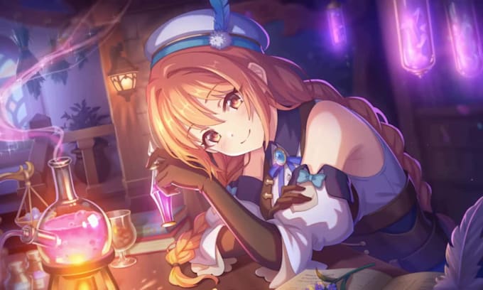 Create lofi loop animation brb animated starting screen for vtuber ...