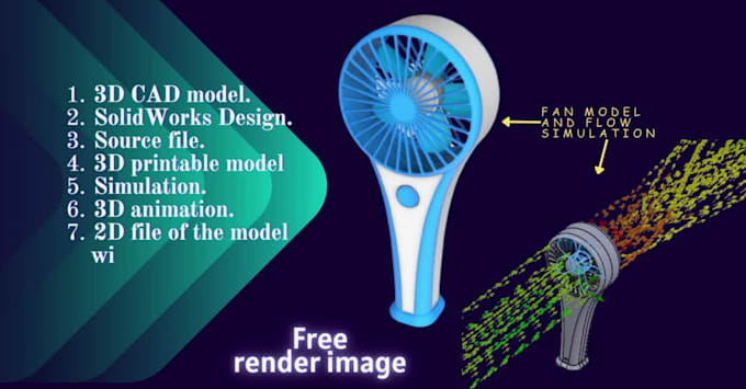 Make 3d model and product design in solidworks cad software