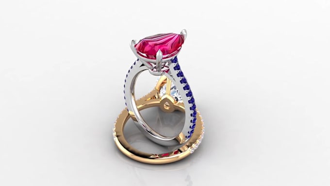 Create 3d jewelry design for jewelry manufacturing by Minhas_jewellry ...