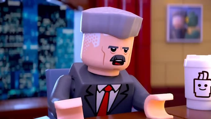 Create 3d lego animation and 3d lego character design for your ads by ...
