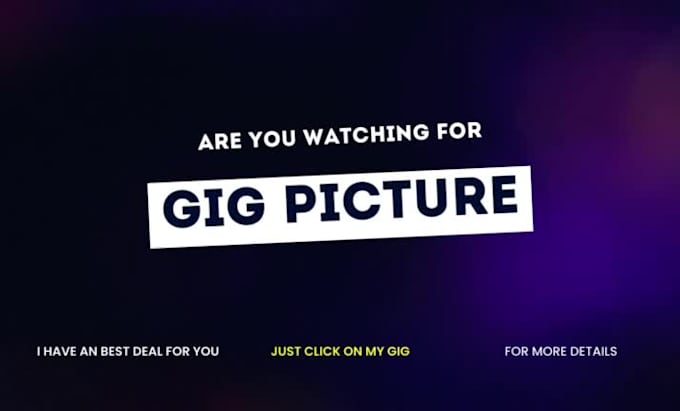 Design fiverr gig picture and gig thumbnail image cover by Sanwal777 ...
