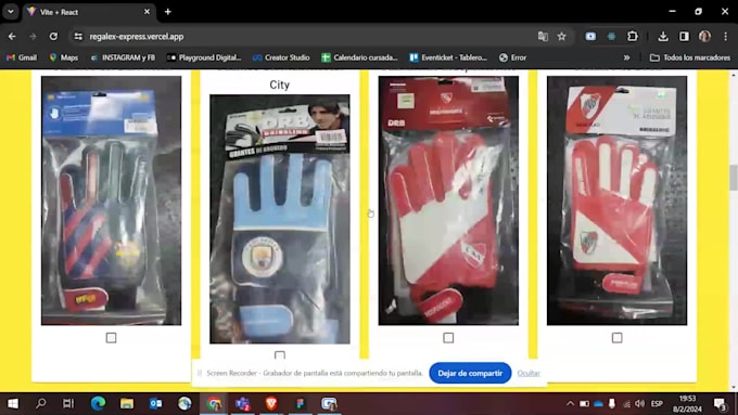 Build a responsive full stack web using react and node by Gastonbalatti ...