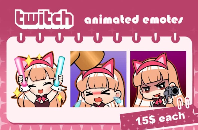 Animate your twitch emotes by Kojipro | Fiverr