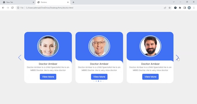 Create front end web designs with html and css by Priencesahib | Fiverr