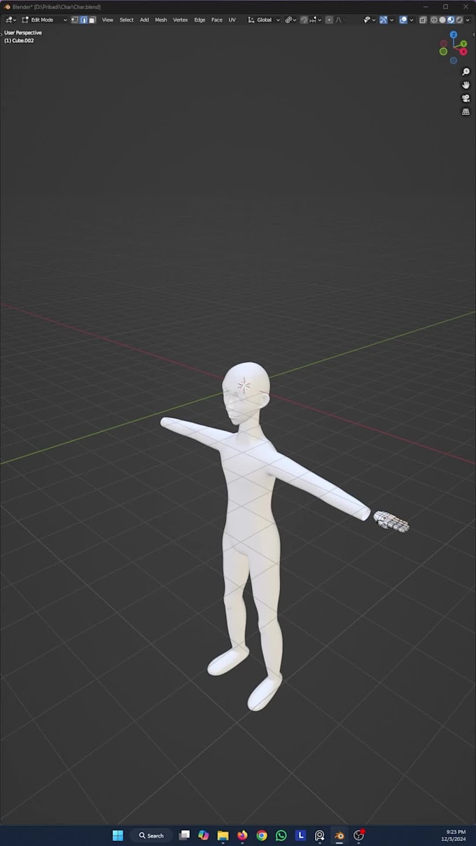 A 3d model based on your request by Kyoumasu | Fiverr