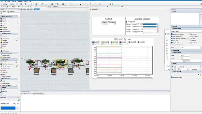 Conduct industrial simulations with arena anylogic simio flexsim by Wahaj_jr | Fiverr